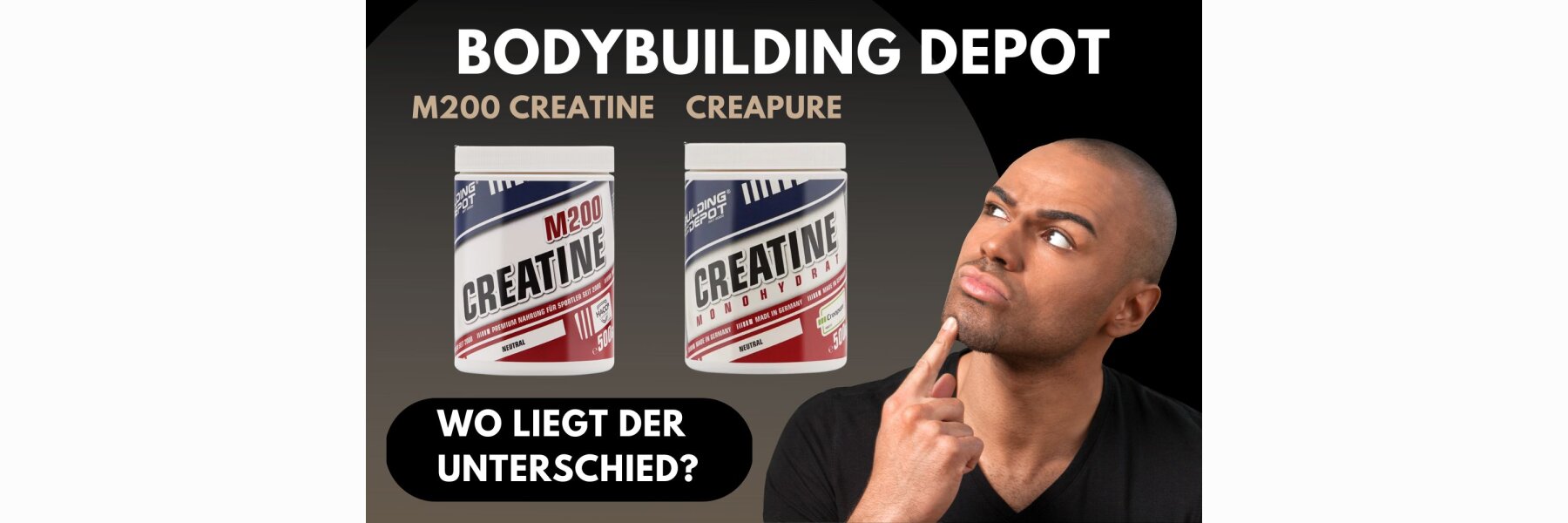 M200 Creatin und Creapure – Bodybuilding Depot Kreatin im Ve