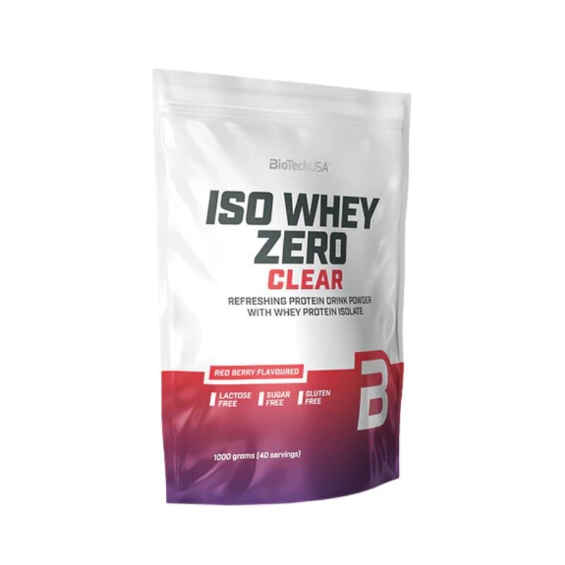 BioTechUSA Iso Whey Zero Clear 1000g Red Berry kaufen