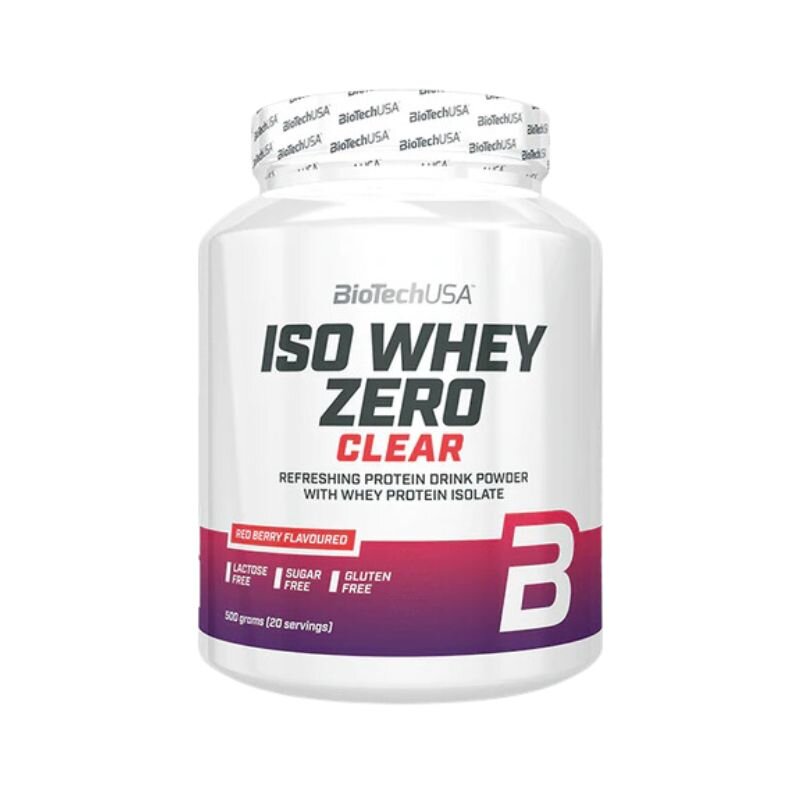 BioTechUSA Iso Whey Zero Clear 500g Red Berry kaufen