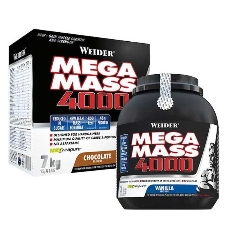Weider Mega Mass 4000 Weightgainer Masseaufbau kaufen