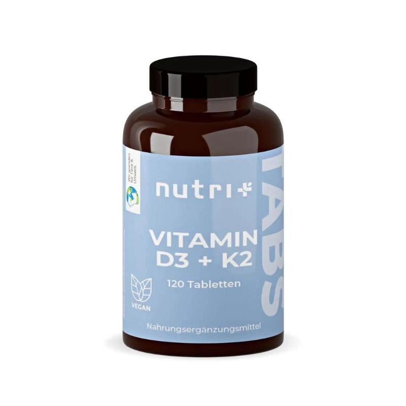Nutri+ vegan Vitamin D3 + K2 Depot - 120 Tabletten kaufen