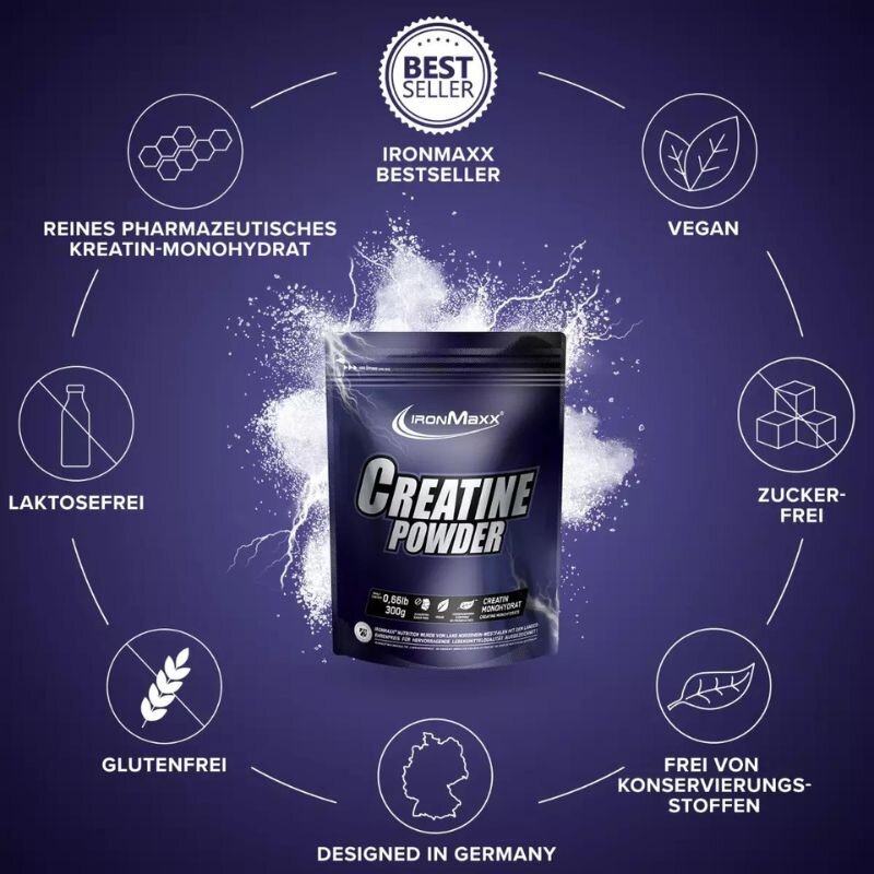 IronMaxx Creatine Powder Monohydrate online kaufen